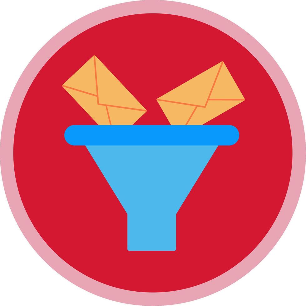 Message Filtering Flat Multi Circle Icon 42994578 Vector Art At Vecteezy