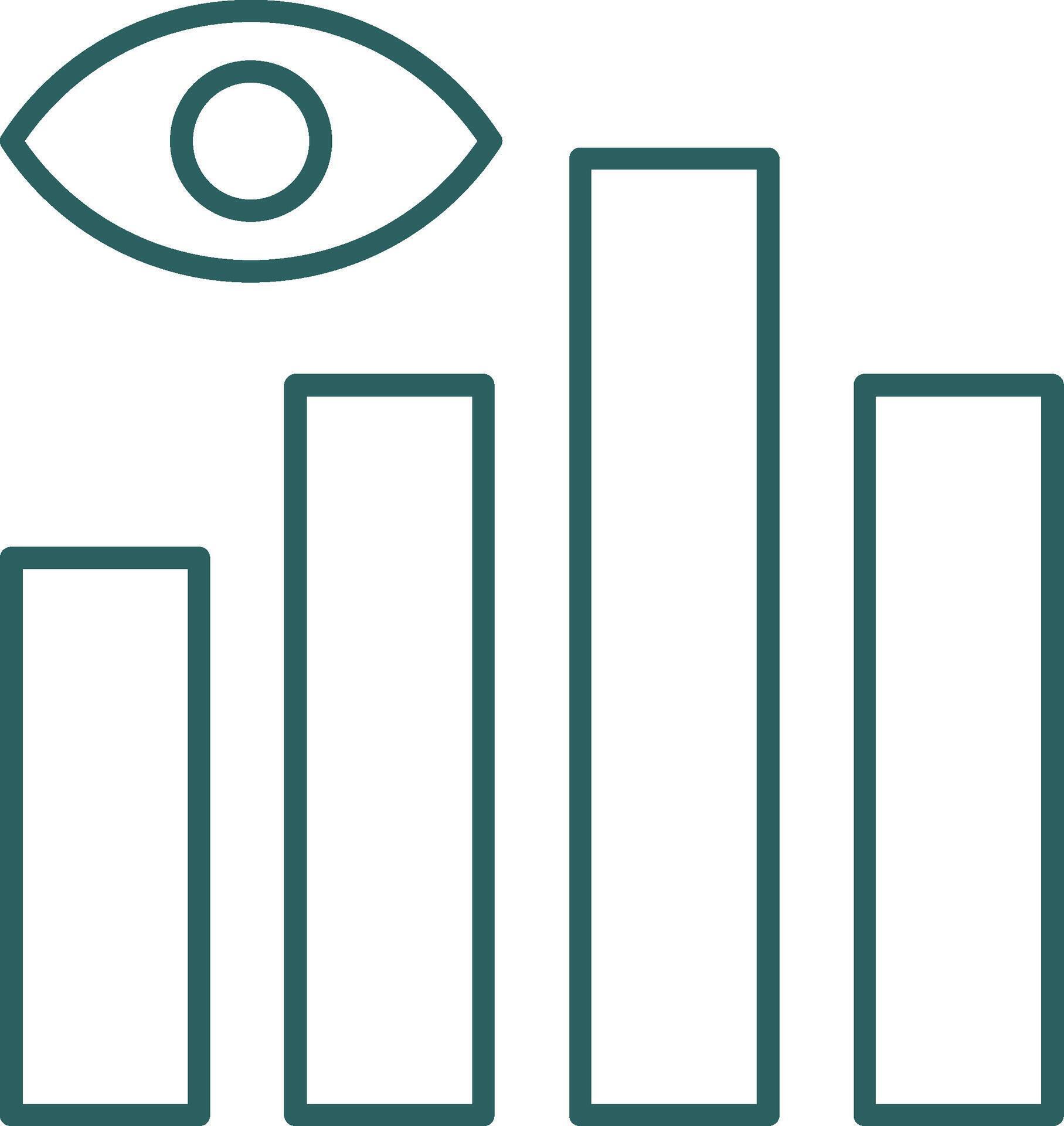 Data Visualization Line Gradient Round Corner Icon 42994869 Vector Art