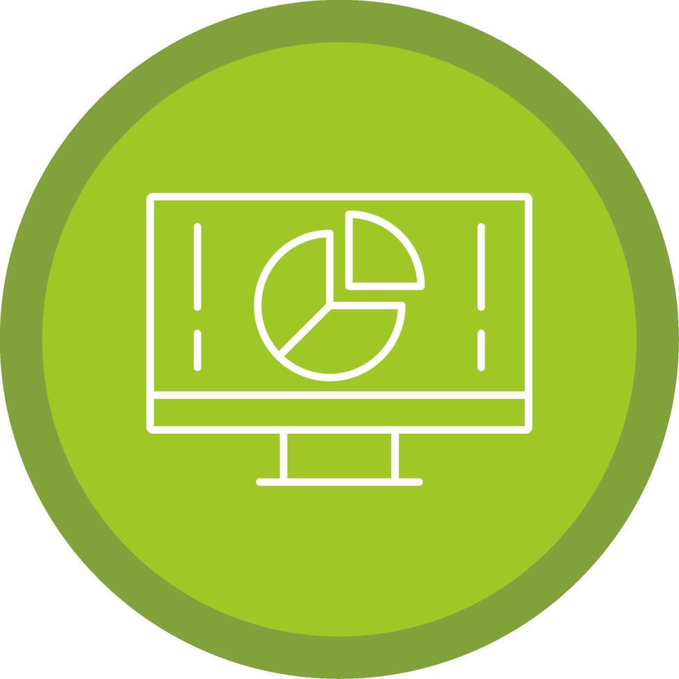 Pie Chart Line Multi Circle Icon 42997093 Vector Art at Vecteezy