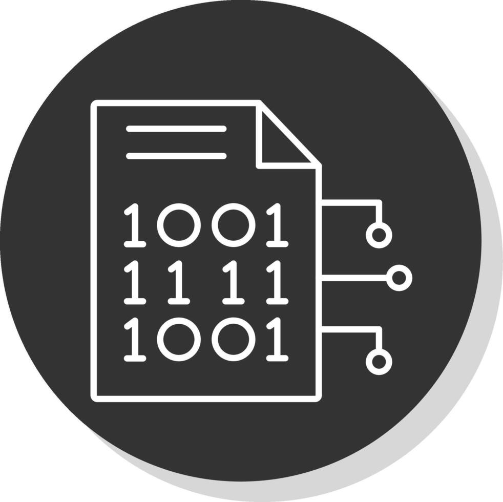 Encryption Data Line Grey Circle Icon 42998519 Vector Art at Vecteezy