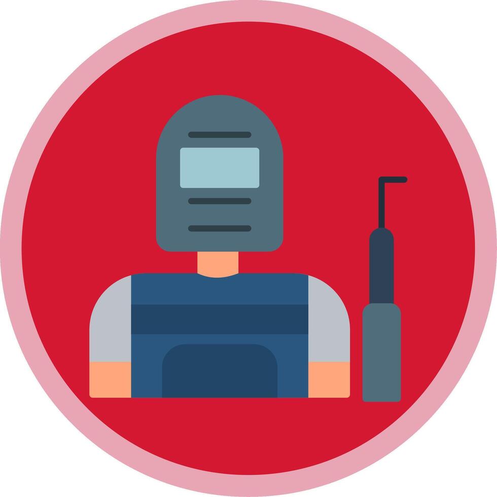 Welder Flat Multi Circle Icon 42998965 Vector Art at Vecteezy