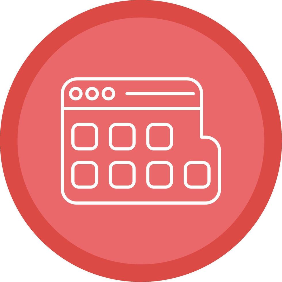 Browser Line Multi Circle Icon 43001431 Vector Art at Vecteezy