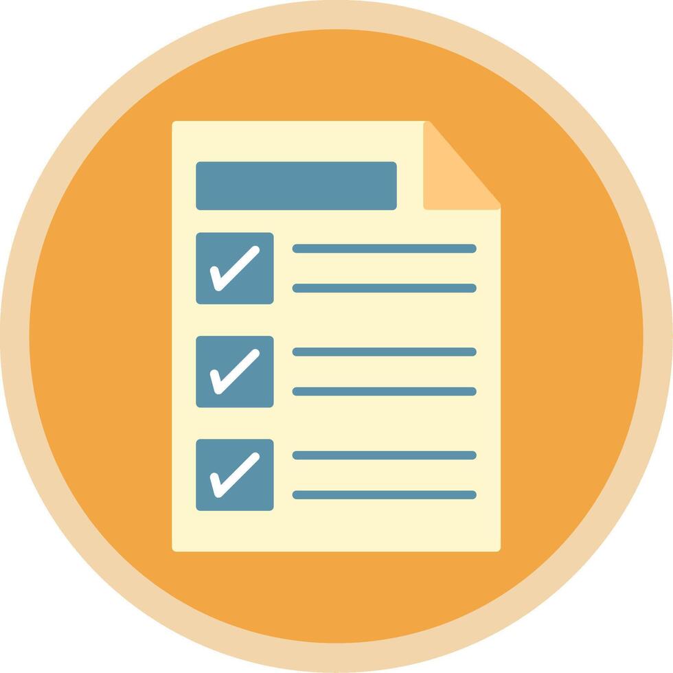 Checklist Flat Multi Circle Icon 43002237 Vector Art at Vecteezy