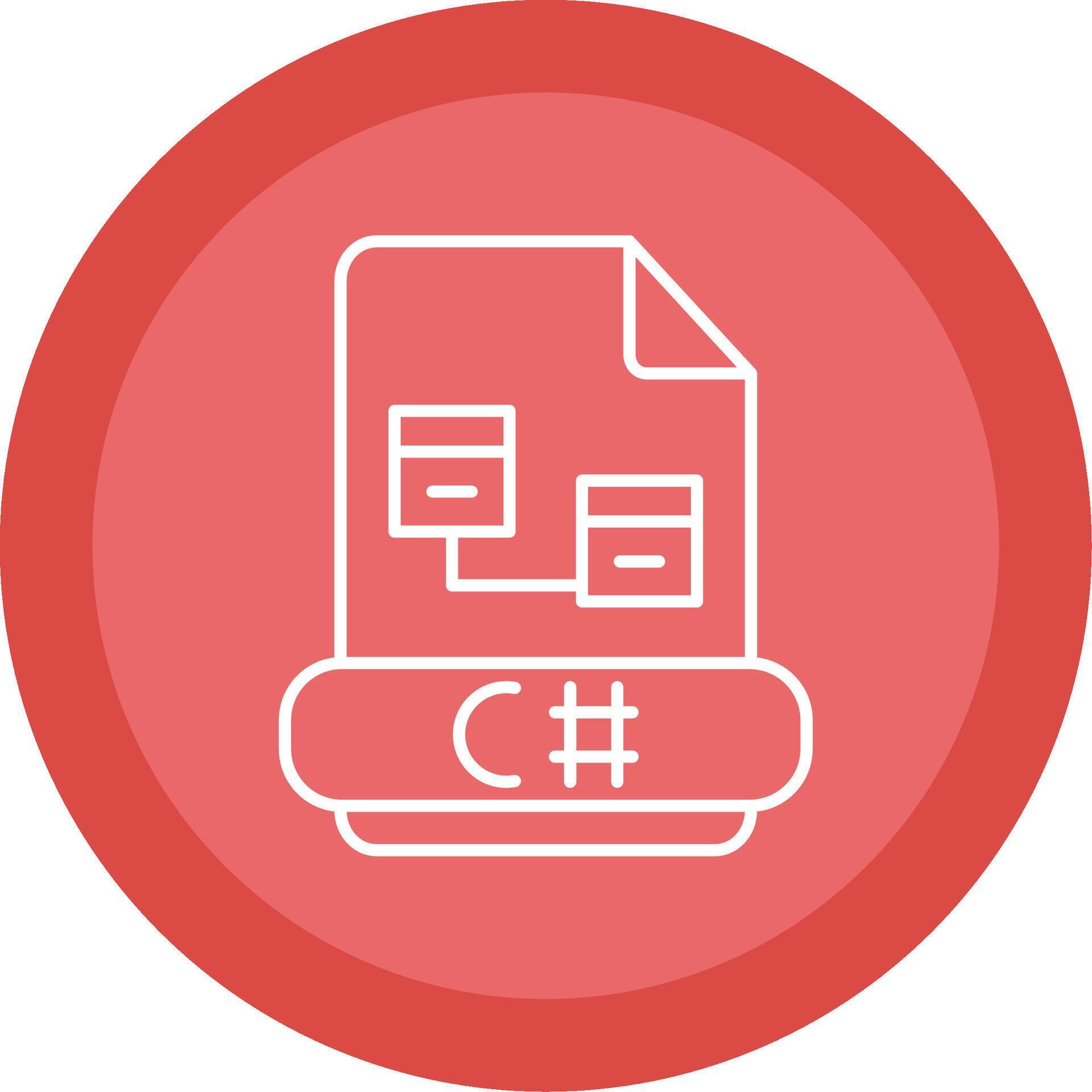 C Sharp Line Multi Circle Icon 43003786 Vector Art at Vecteezy