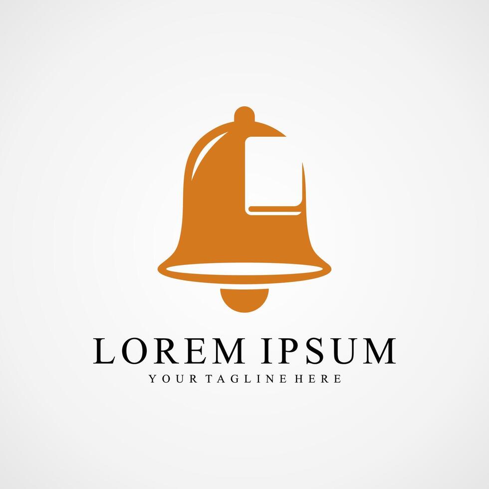 bell logo design template illustration 43004610 Vector Art at Vecteezy