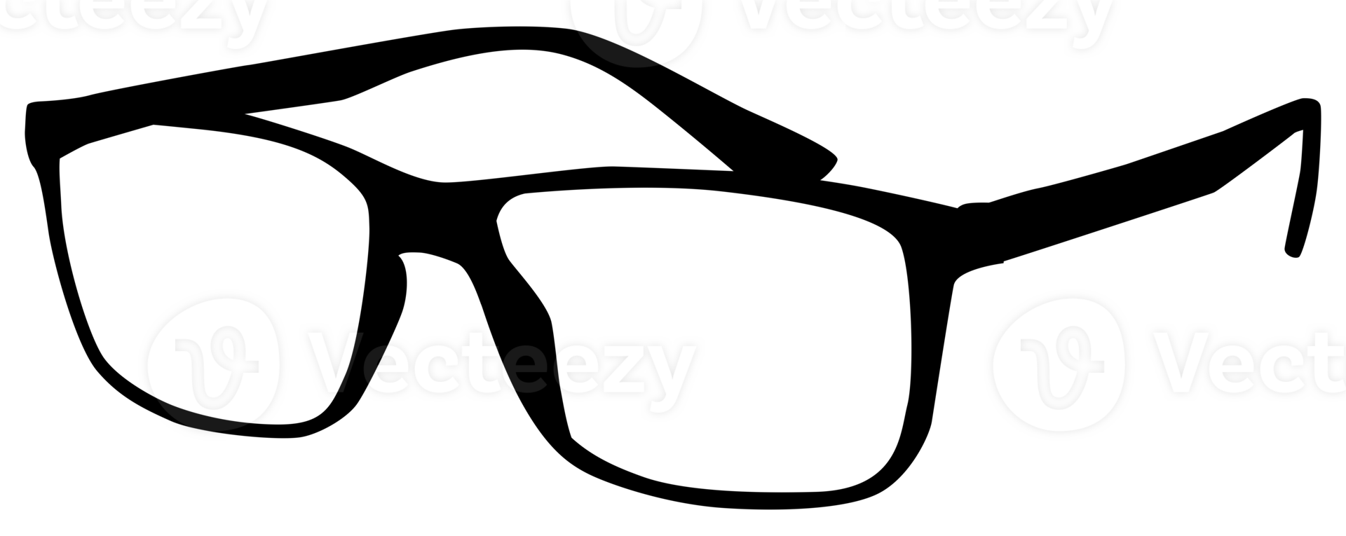 Eye Glasses Silhouette Side View Flat Style Can Use For Pictogram Logo Gram Apps Art