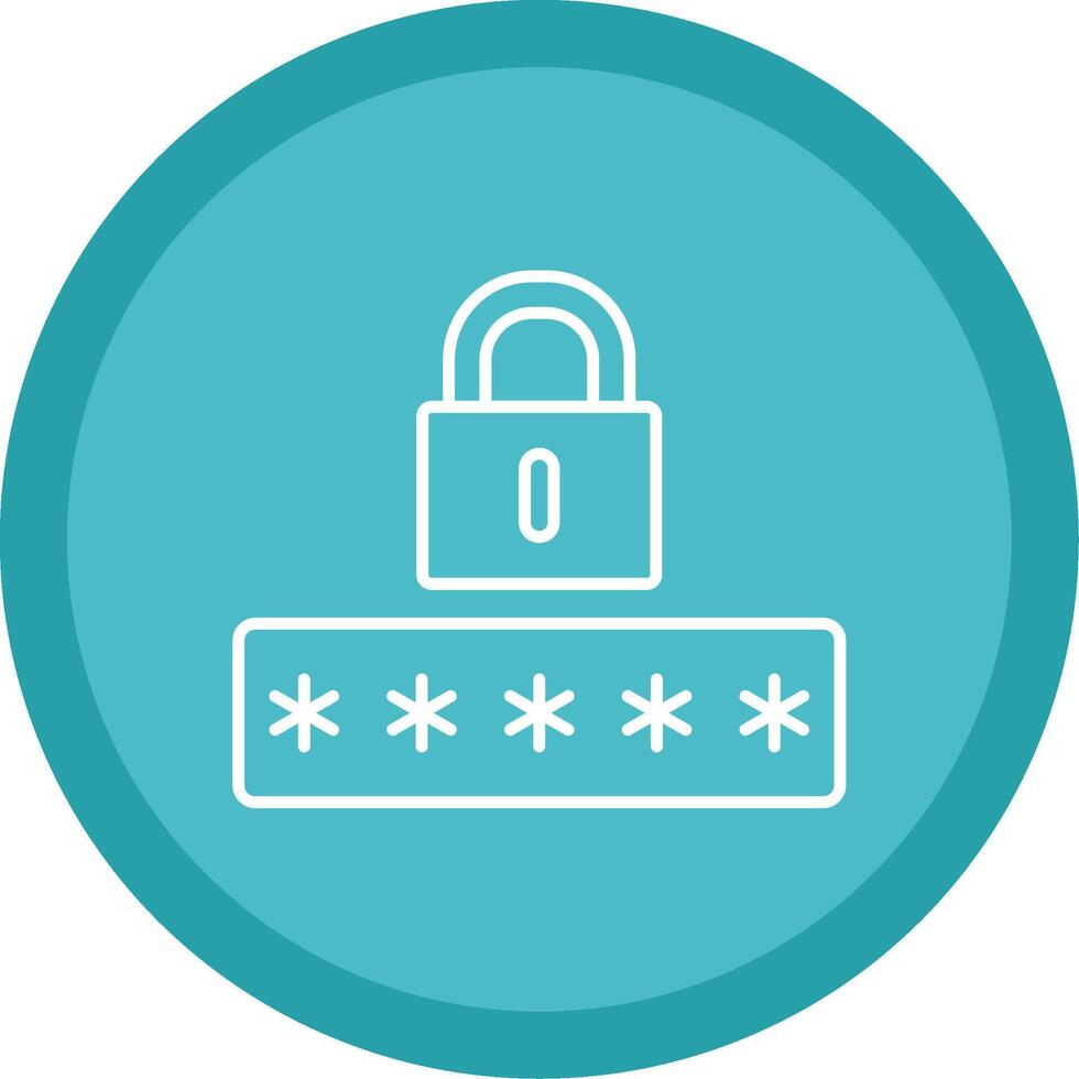 Password Line Multi Circle Icon 43016822 Vector Art At Vecteezy