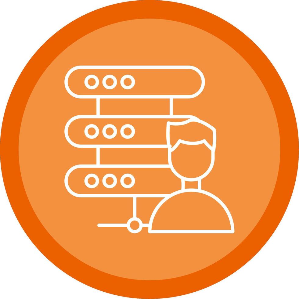 Data Scientist Line Multi Circle Icon 43018366 Vector Art At Vecteezy