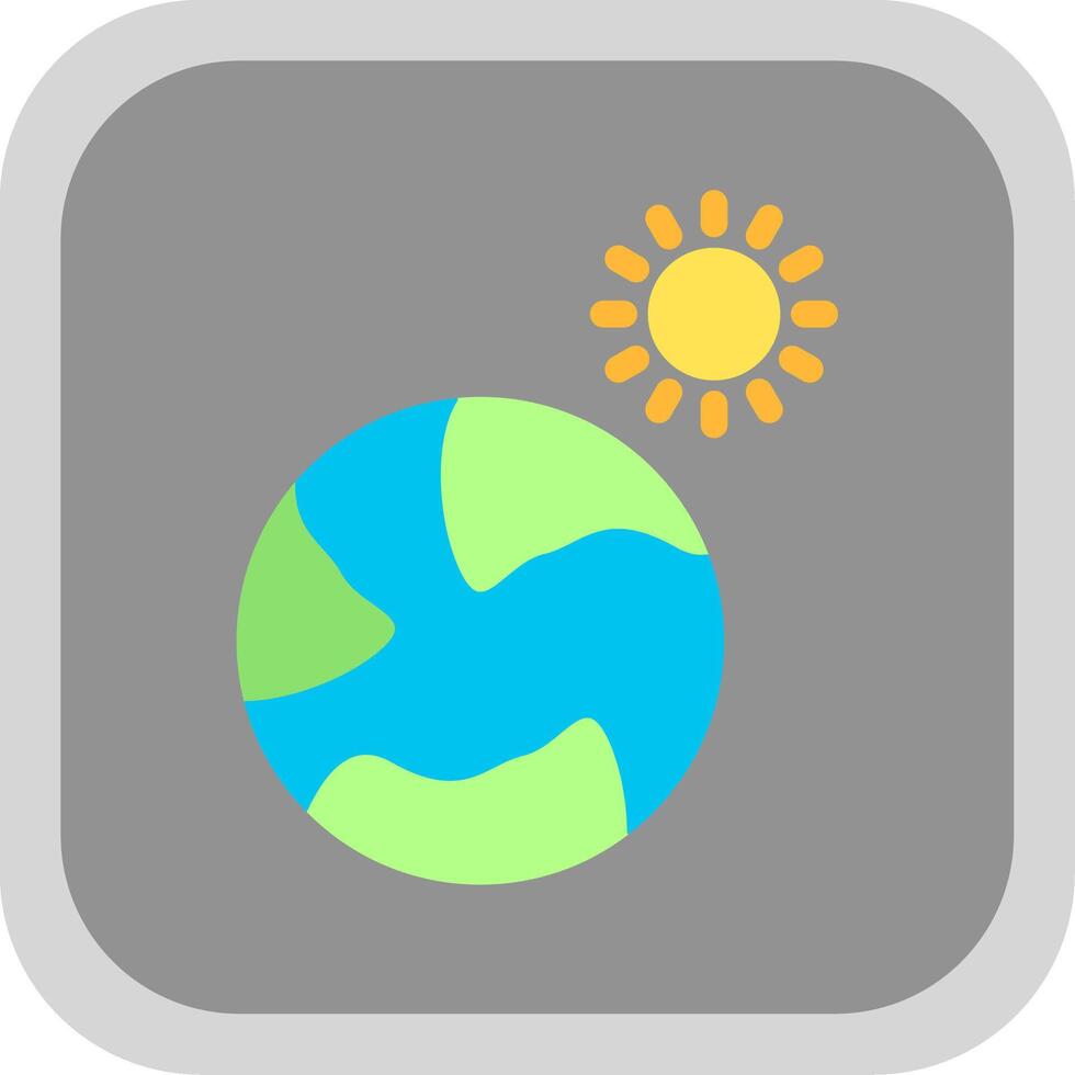 Earth Flat Round Corner Icon 43019458 Vector Art at Vecteezy Earth Flat Round Corner Icon 43019458 Vector Art at Vecteezy