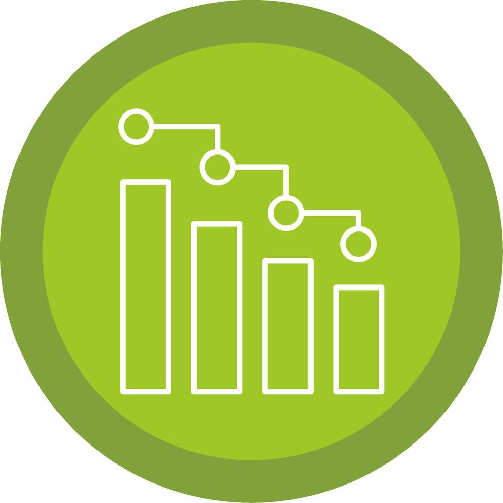 Bar Chart Line Multi Circle Icon 43020495 Vector Art at Vecteezy