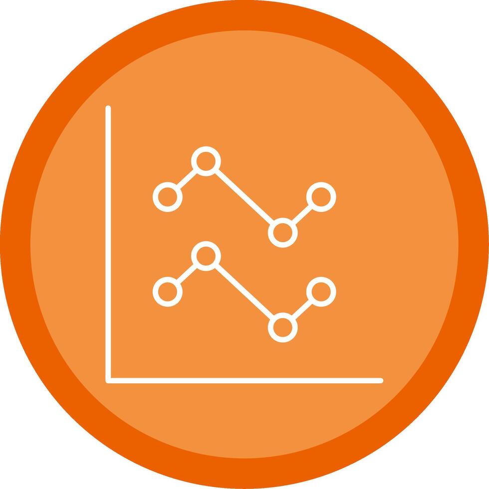 Line Chart Line Multi Circle Icon 43020517 Vector Art at Vecteezy