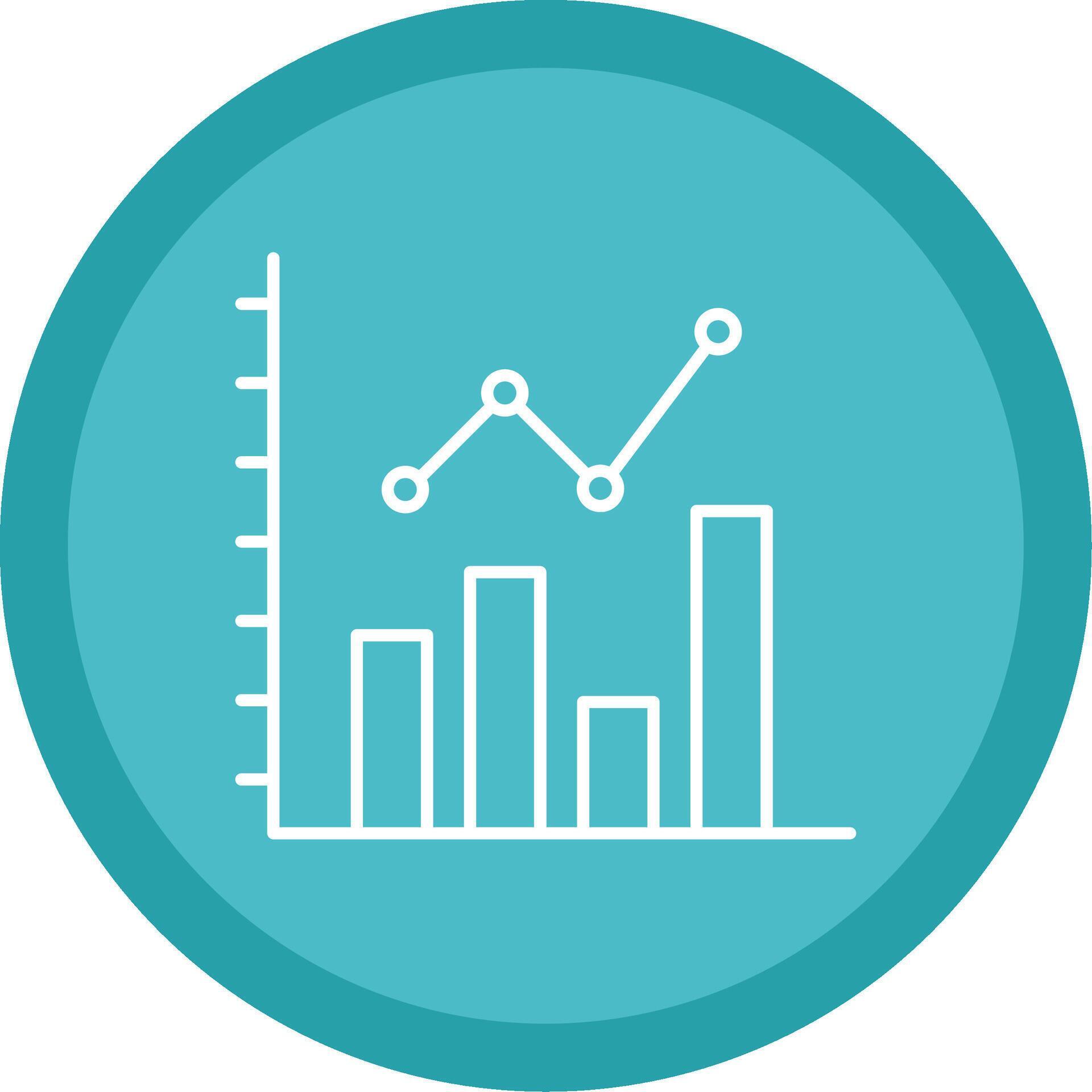 Bar Chart Line Multi Circle Icon 43021939 Vector Art at Vecteezy