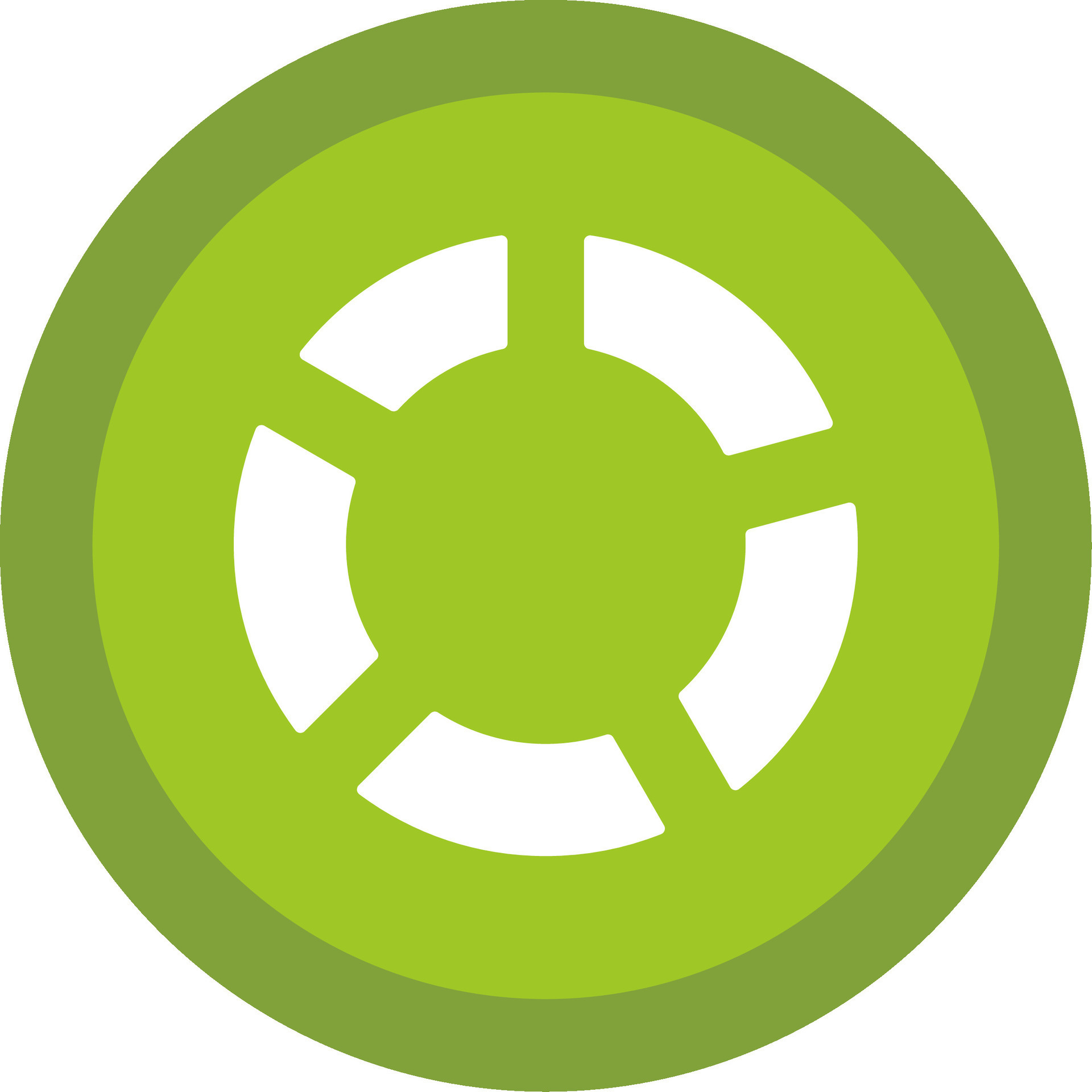 Pie Chart Glyph Multi Circle Icon 43022024 Vector Art at Vecteezy