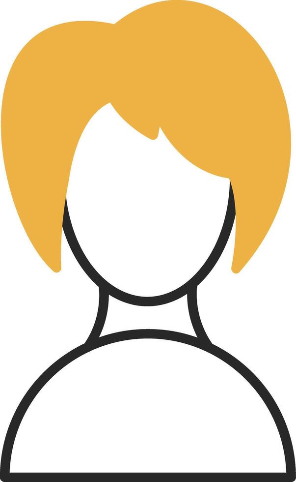 Woman Skined Filled Icon 43022620 Vector Art At Vecteezy