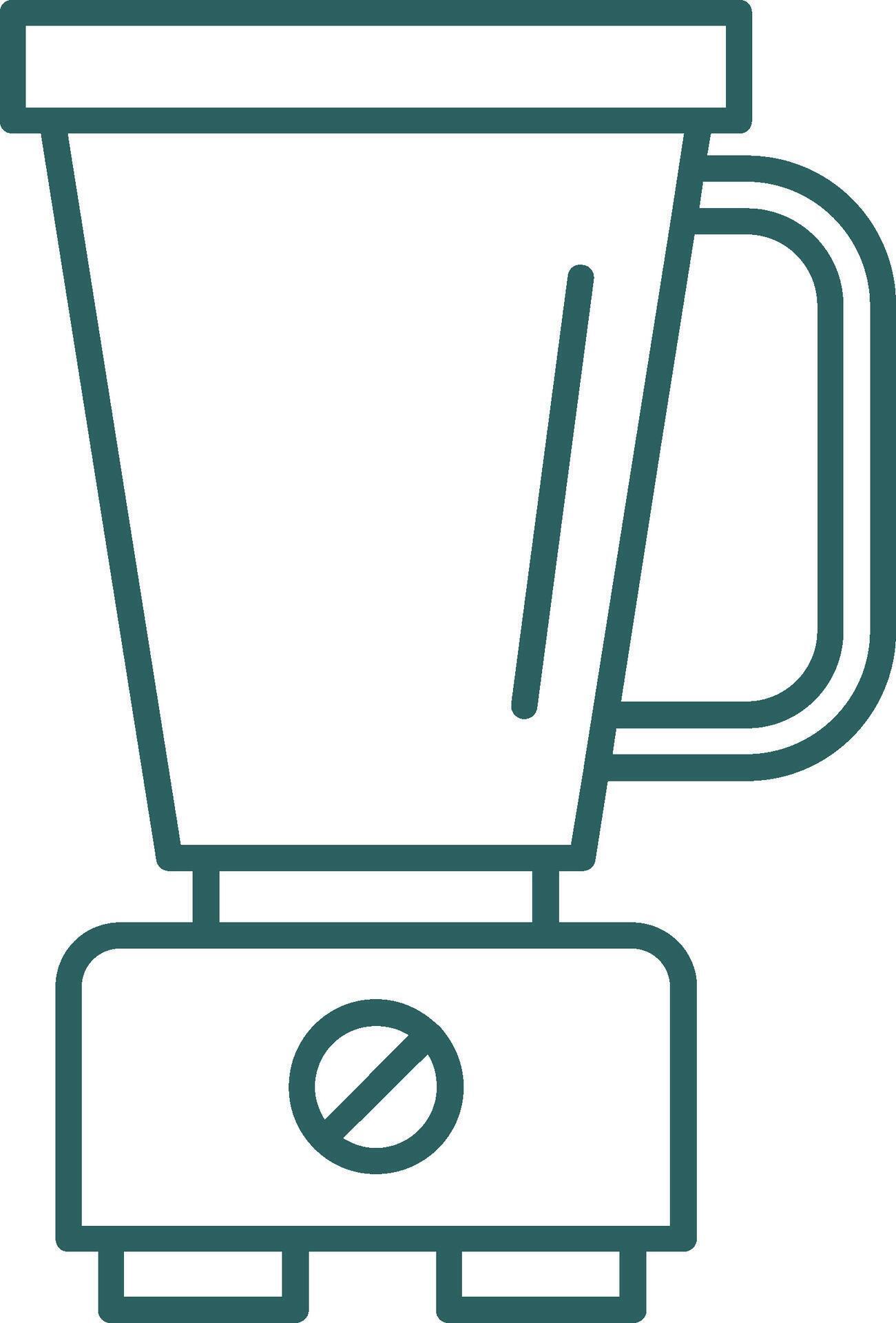 Mixer Blender Line Gradient Round Corner Icon 43028254 Vector Art at Vecteezy