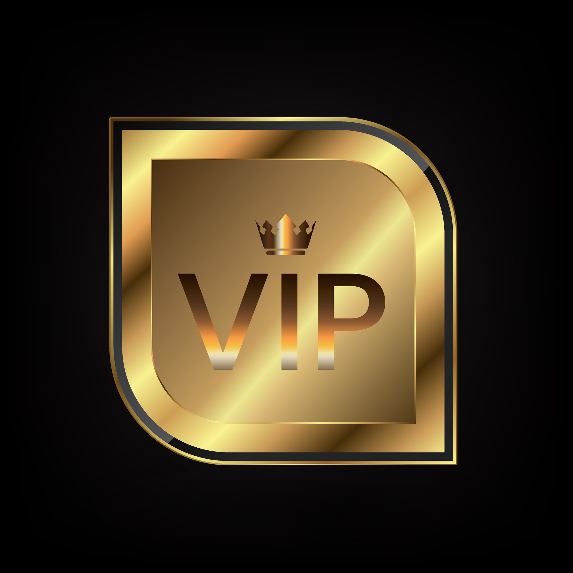 A premium button, level and top value of luxury position icon, symbol ...