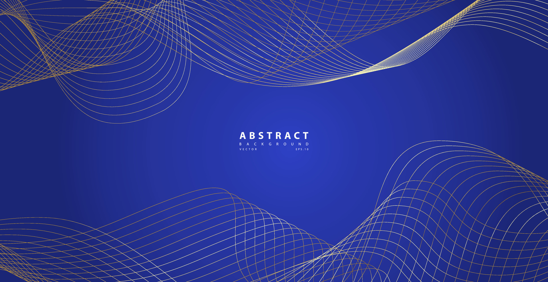 Abstract Technology Backgrounds By Wave Lines Background. Curve Modern 