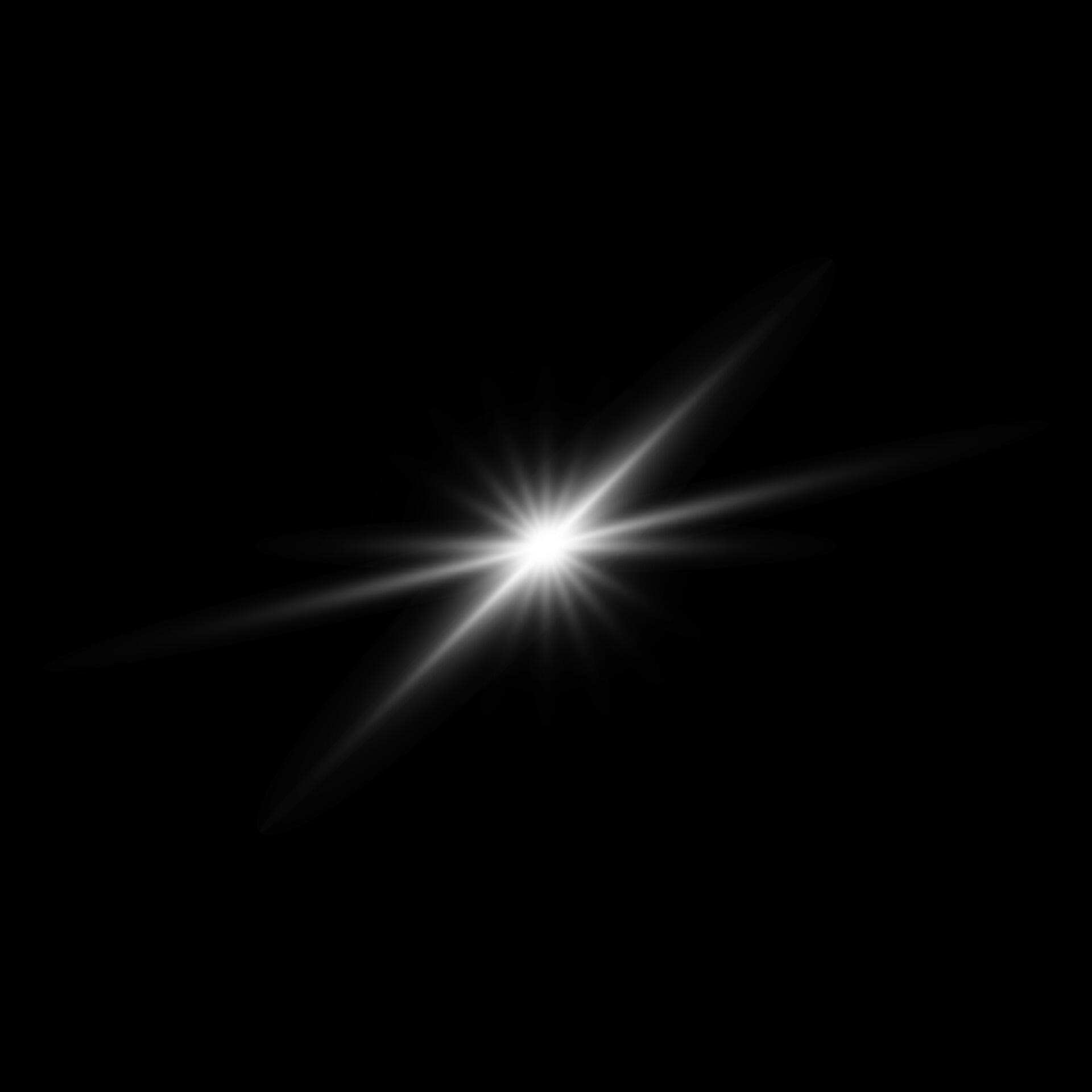 Glare star on black. Light flashes. elements with glow effect 43043921 Vector Art at Vecteezy