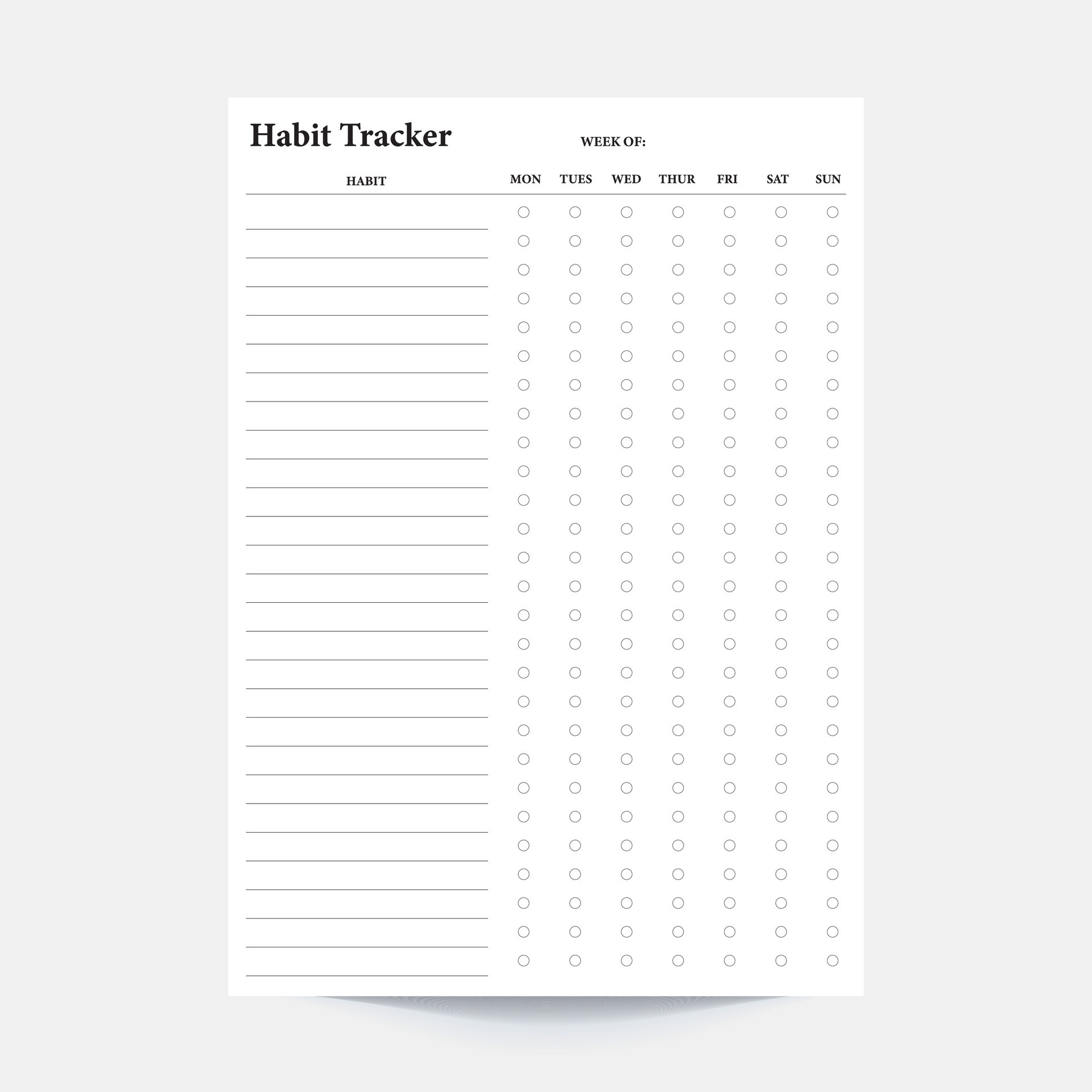 habit tracker,habit tracker pdf,daily habit tracker,daily habits ...