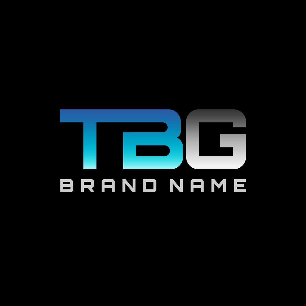 tbg inicial letra logo diseño 43047163 Vector en Vecteezy