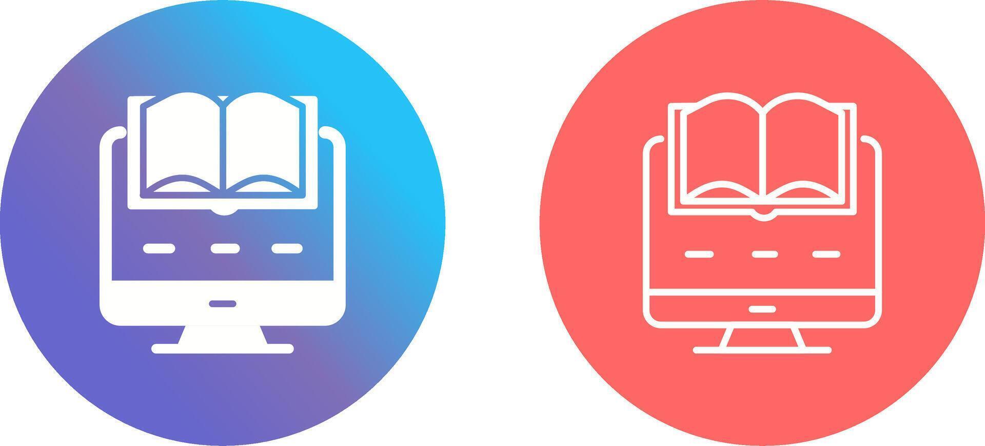 Digital Learning Icon Design 43061260 Vector Art at Vecteezy