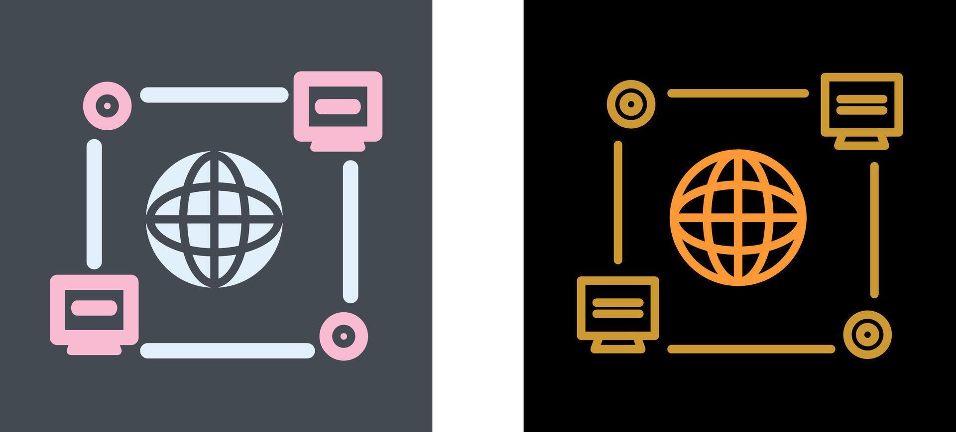 Computer Connection Icon Design 43062649 Vector Art at Vecteezy