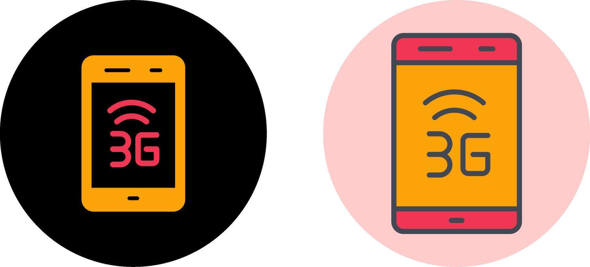 3G Icon Design 43063799 Vector Art at Vecteezy