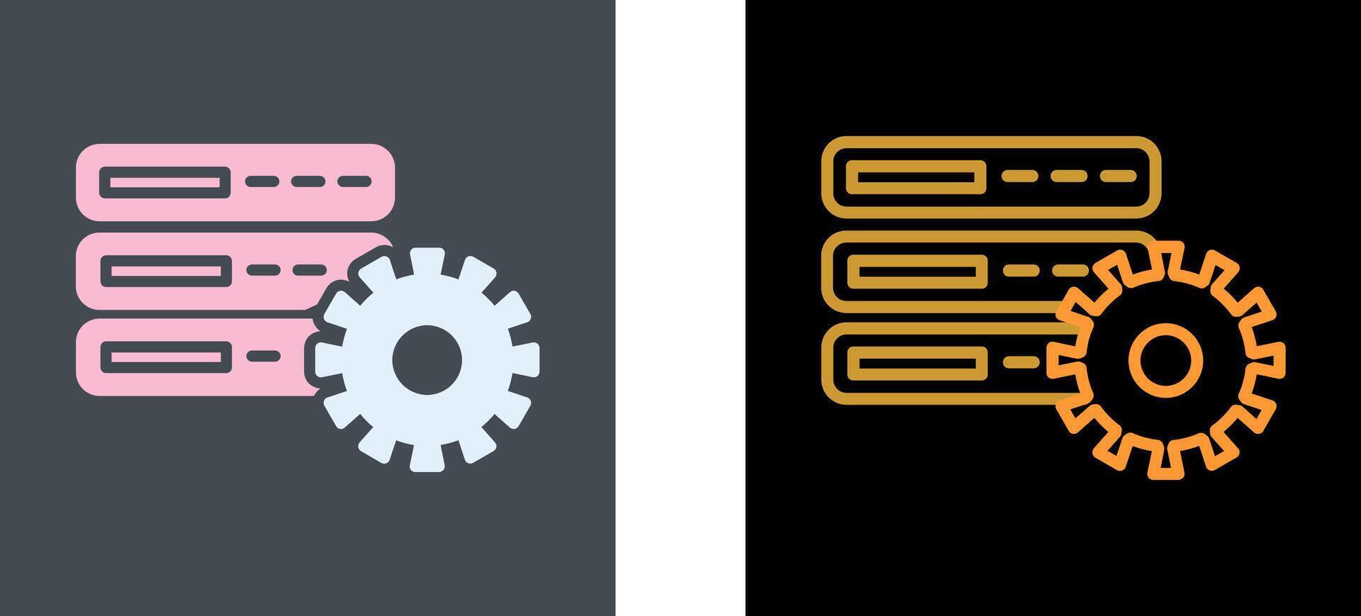 Database Setting Icon Design 43064288 Vector Art at Vecteezy