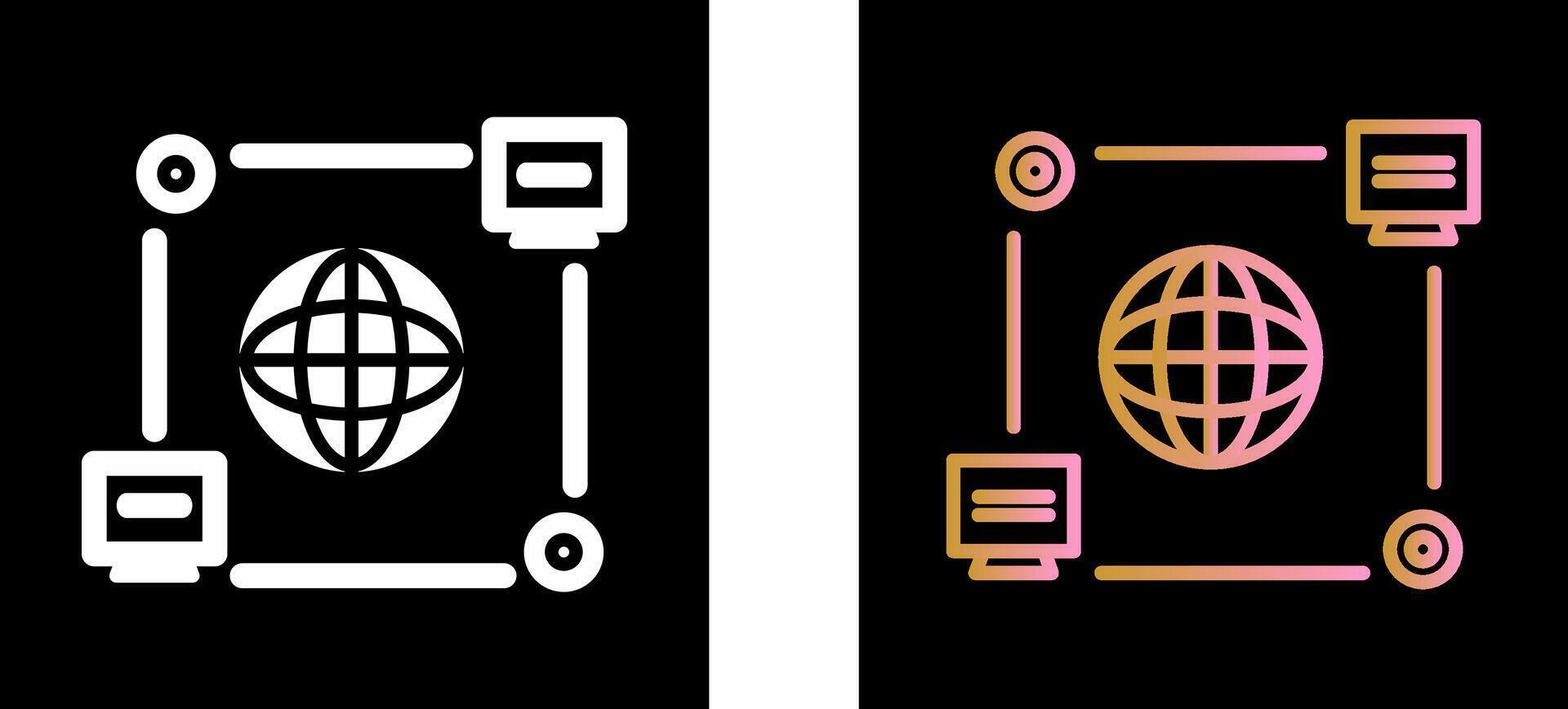 Computer Connection Icon Design 43065916 Vector Art at Vecteezy