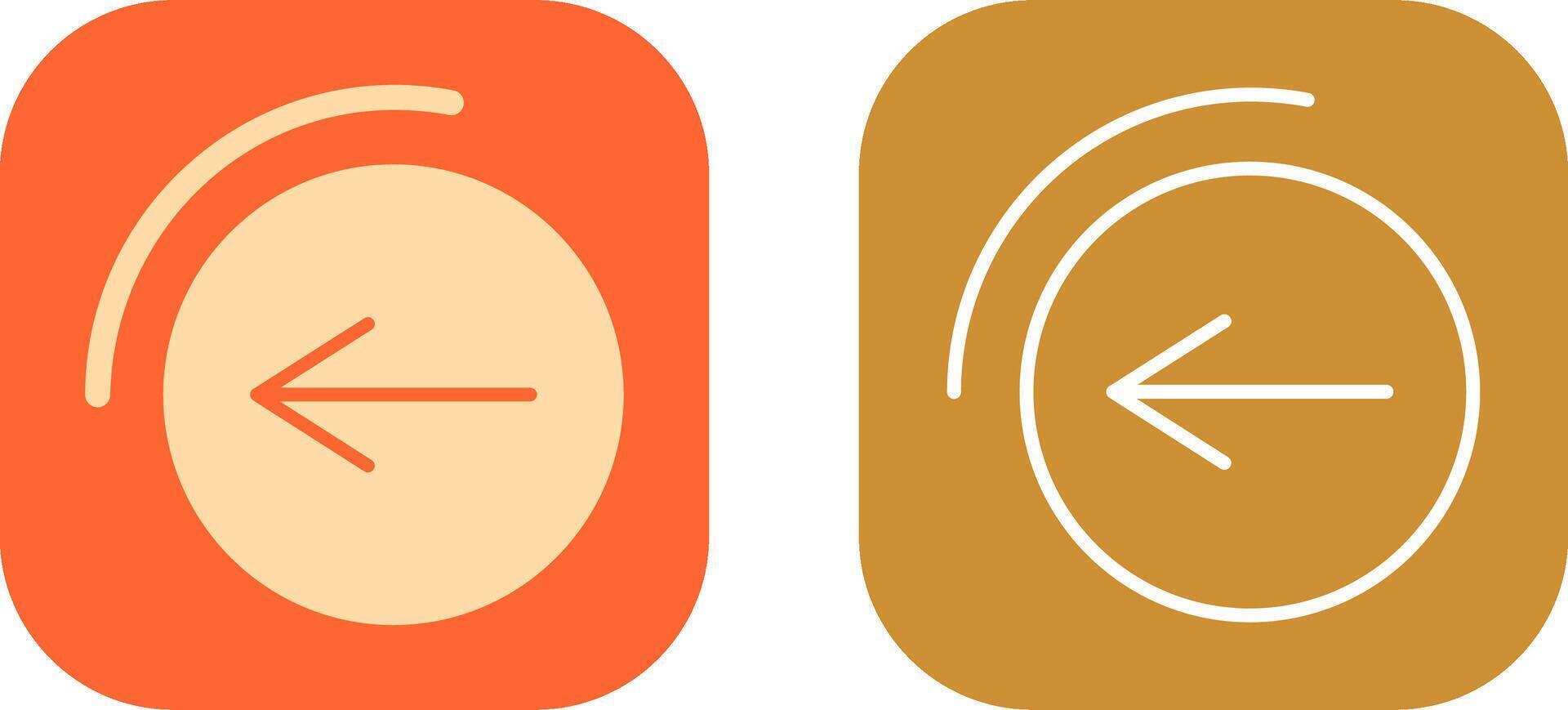 Back Button Icon Design 43067450 Vector Art at Vecteezy