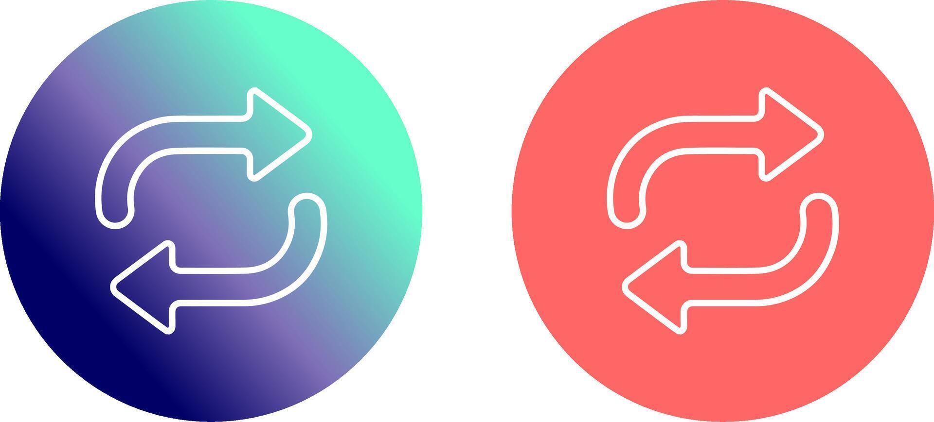 Repeat Icon Design 43082607 Vector Art at Vecteezy