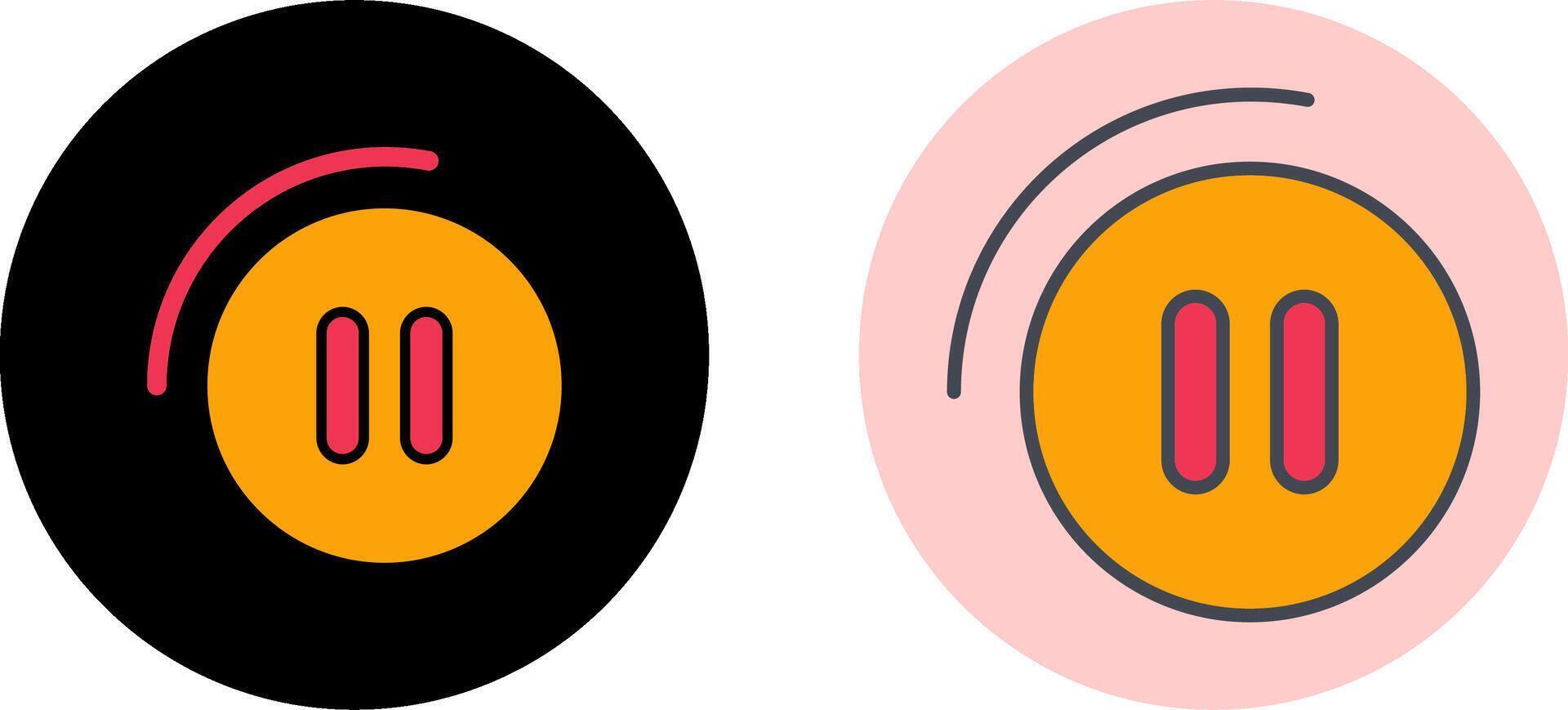 Pause Button Icon Design 43087980 Vector Art at Vecteezy Pause Button Icon Design 43087980 Vector Art at Vecteezy