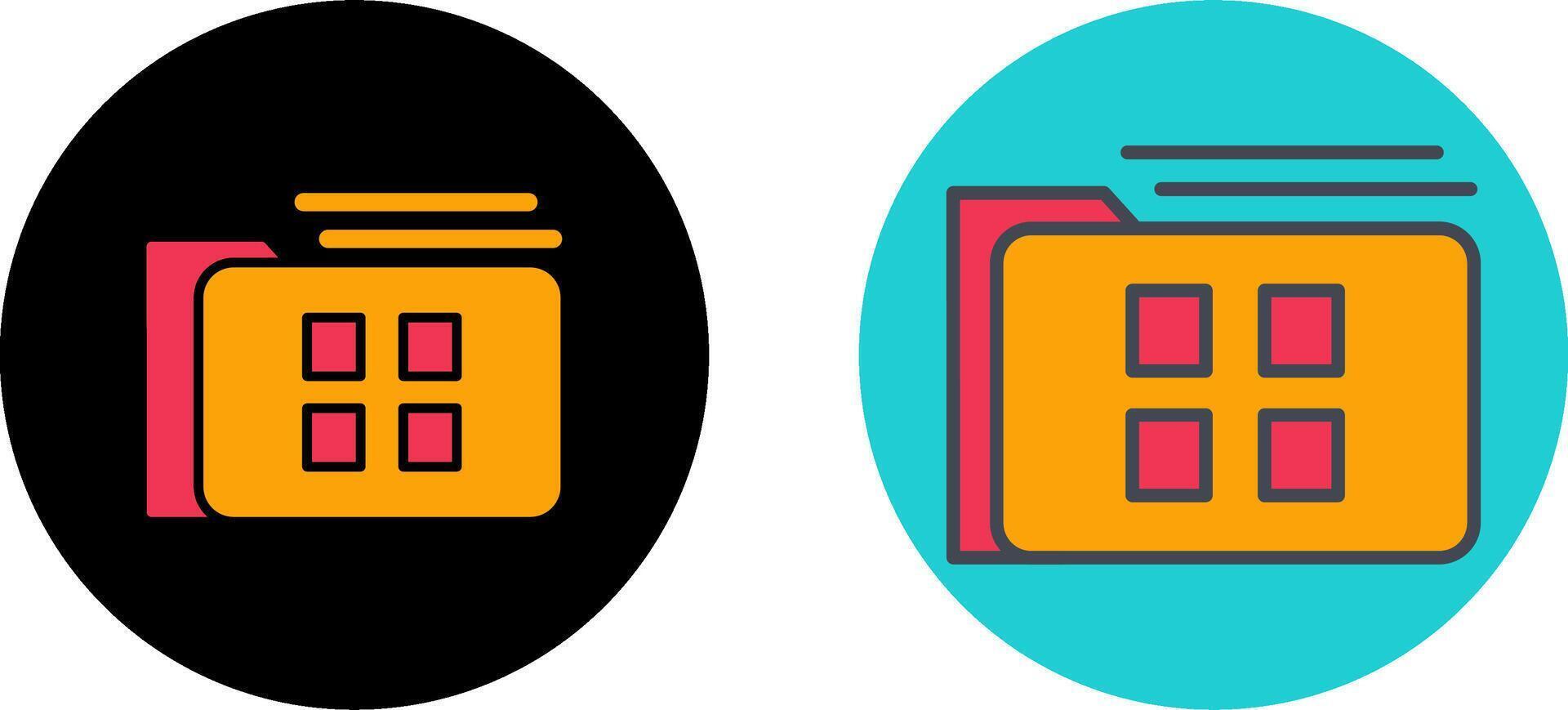 File Management Icon Design 43090810 Vector Art at Vecteezy