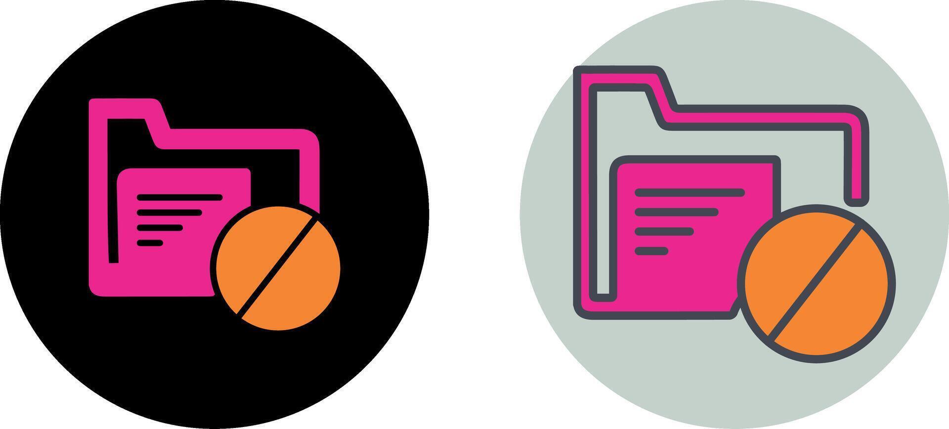 Restrict Icon Design 43095208 Vector Art at Vecteezy