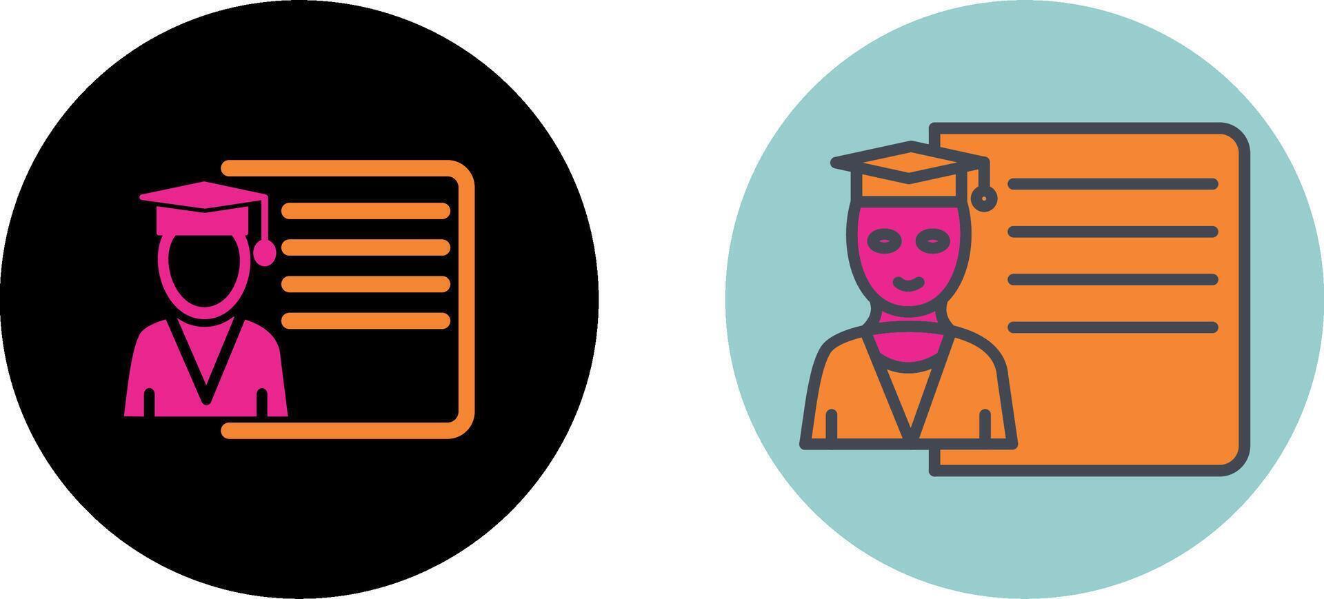 Lecture Icon Design 43098287 Vector Art at Vecteezy