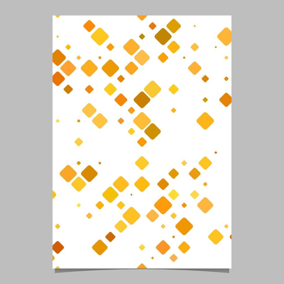 Orange abstract diagonal square pattern background brochure template 43105741 Vector Art at Vecteezy