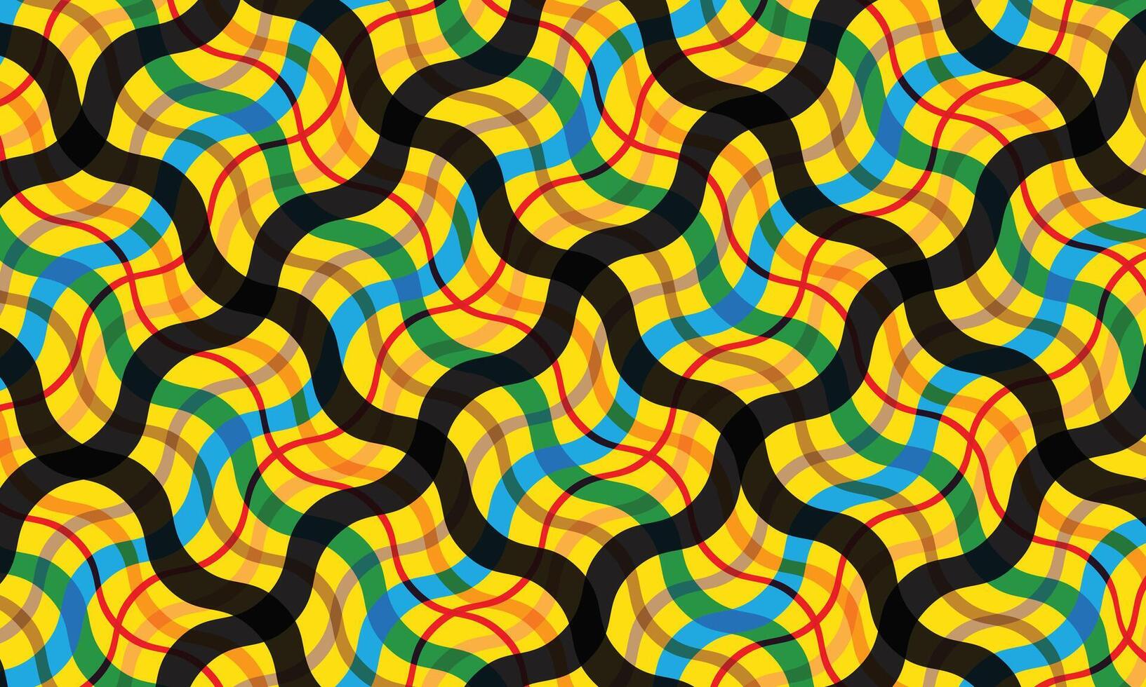 abstract geometric line pattern art illustration. 43107175 Vector Art ...