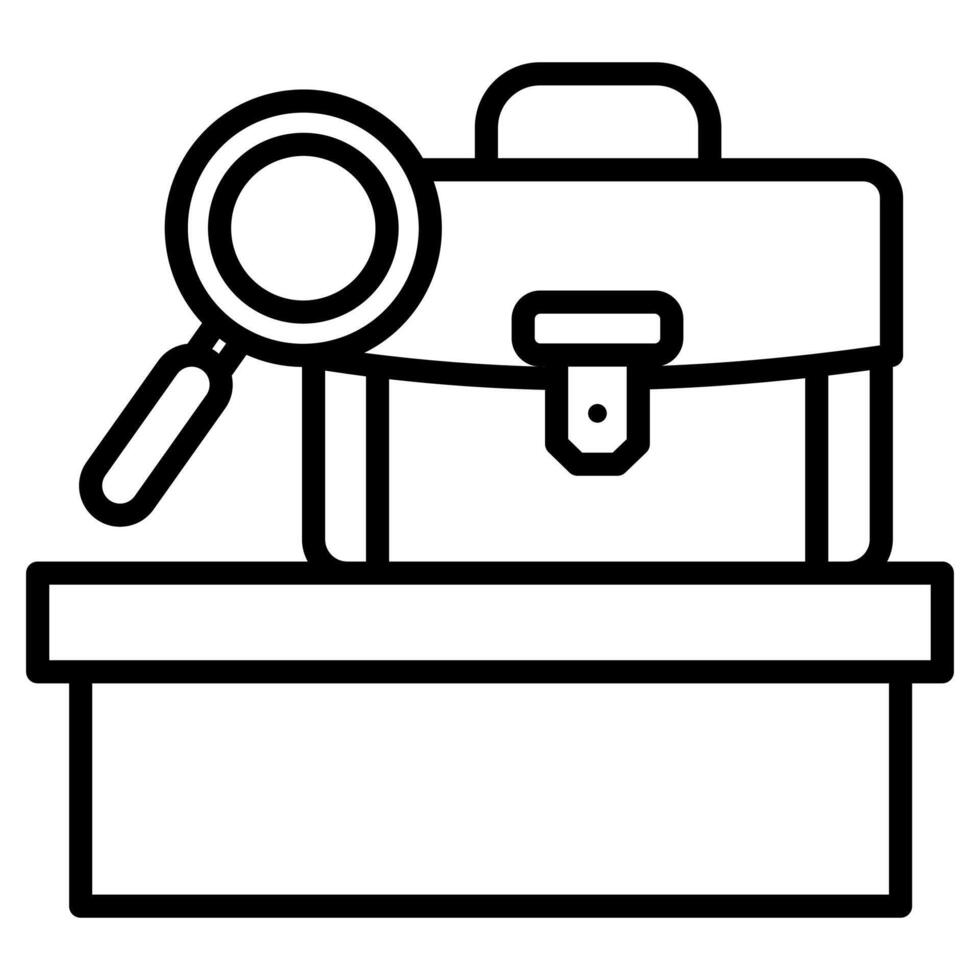 Career Fair icon line illustration 43107585 Vector Art at Vecteezy