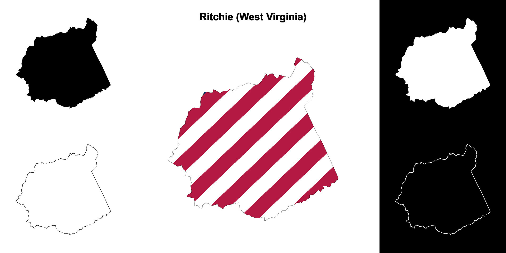 Ritchie County, West Virginia outline map set 43119948 Vector Art at ... Ritchie County, West Virginia outline map set 43119948 Vector Art at ...