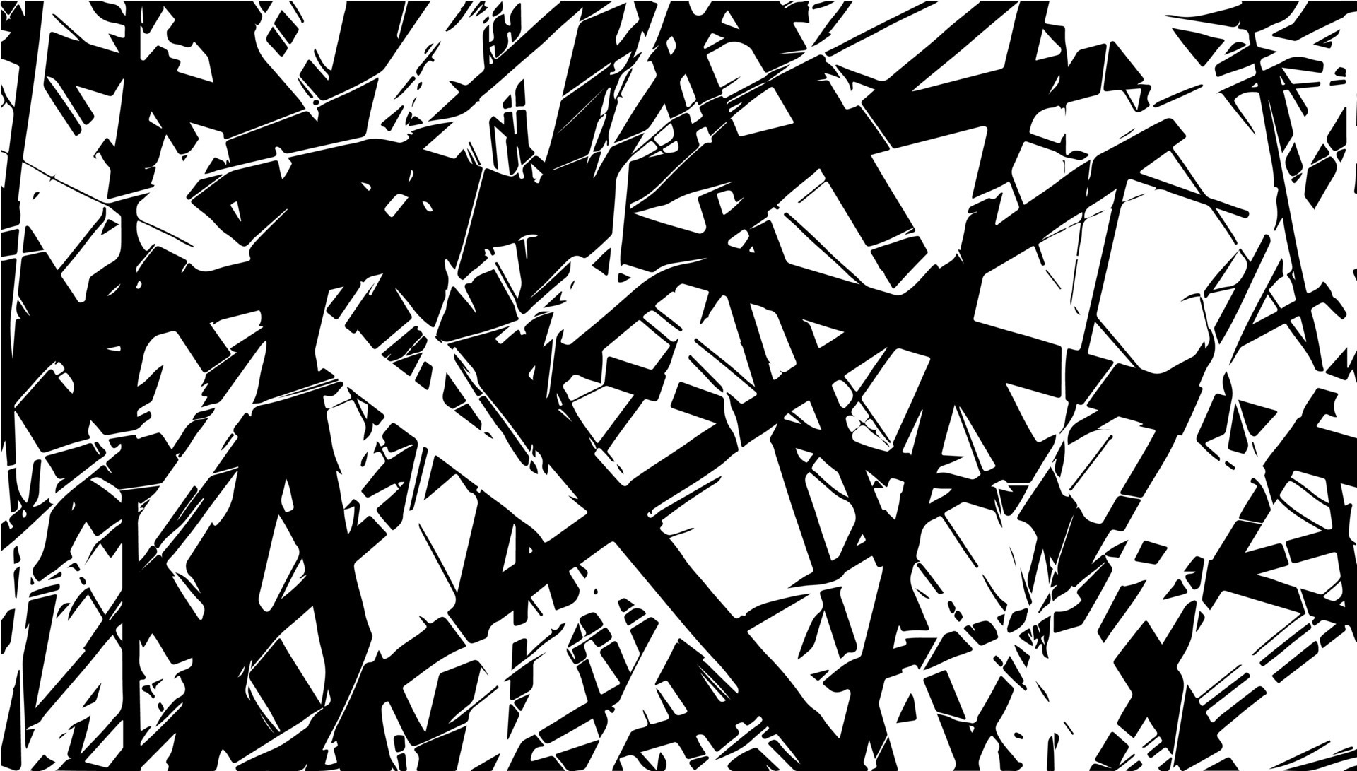 Random Chaotic Lines Abstract Geometric Background Irregular Artwork And Striped Tangle