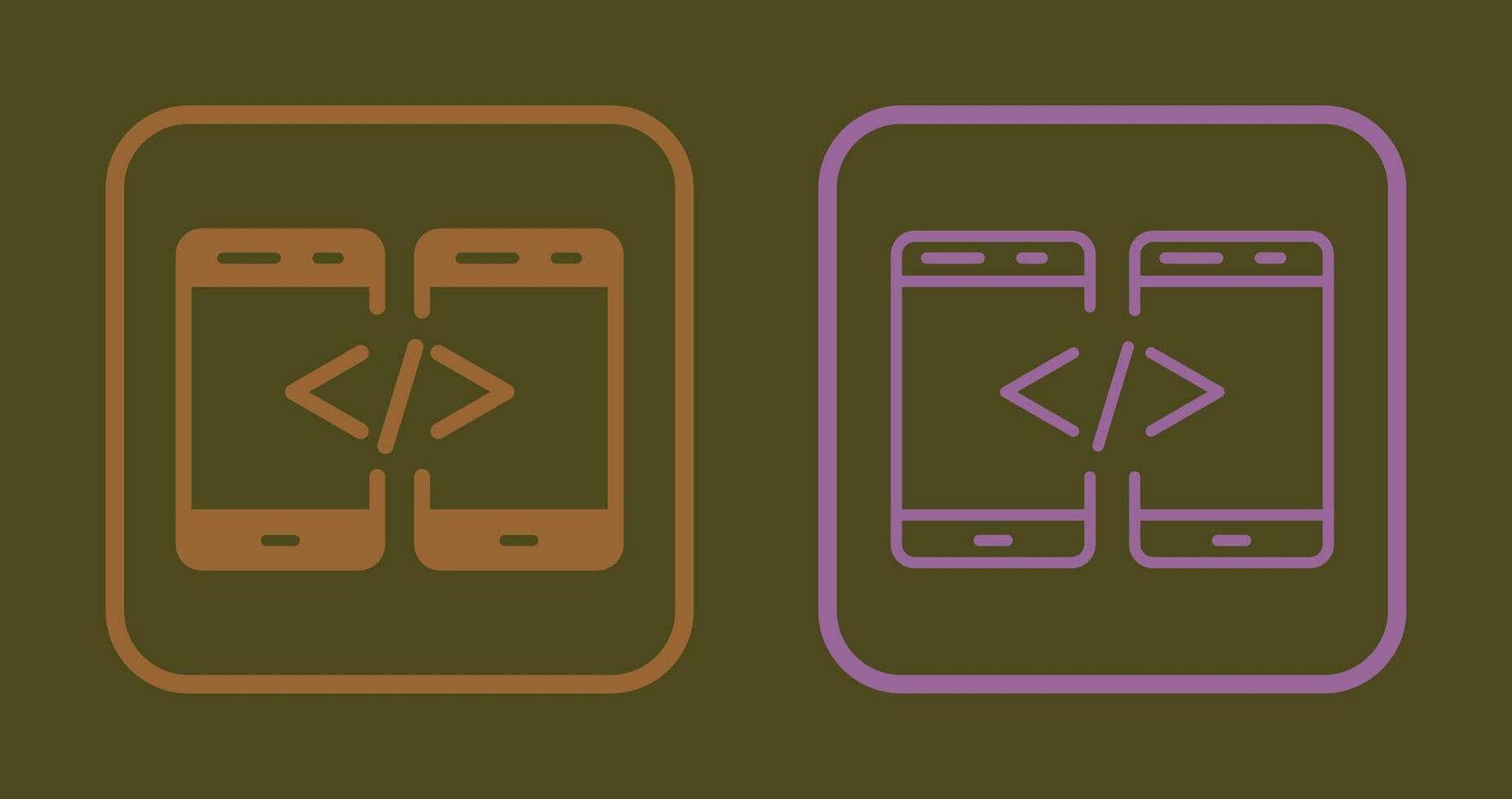 Code Icon Design 43129438 Vector Art at Vecteezy