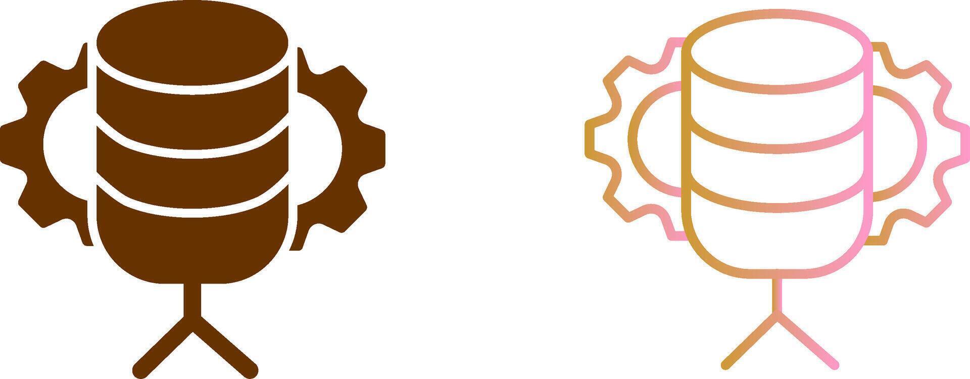 Database Management Icon Design 43142491 Vector Art at Vecteezy