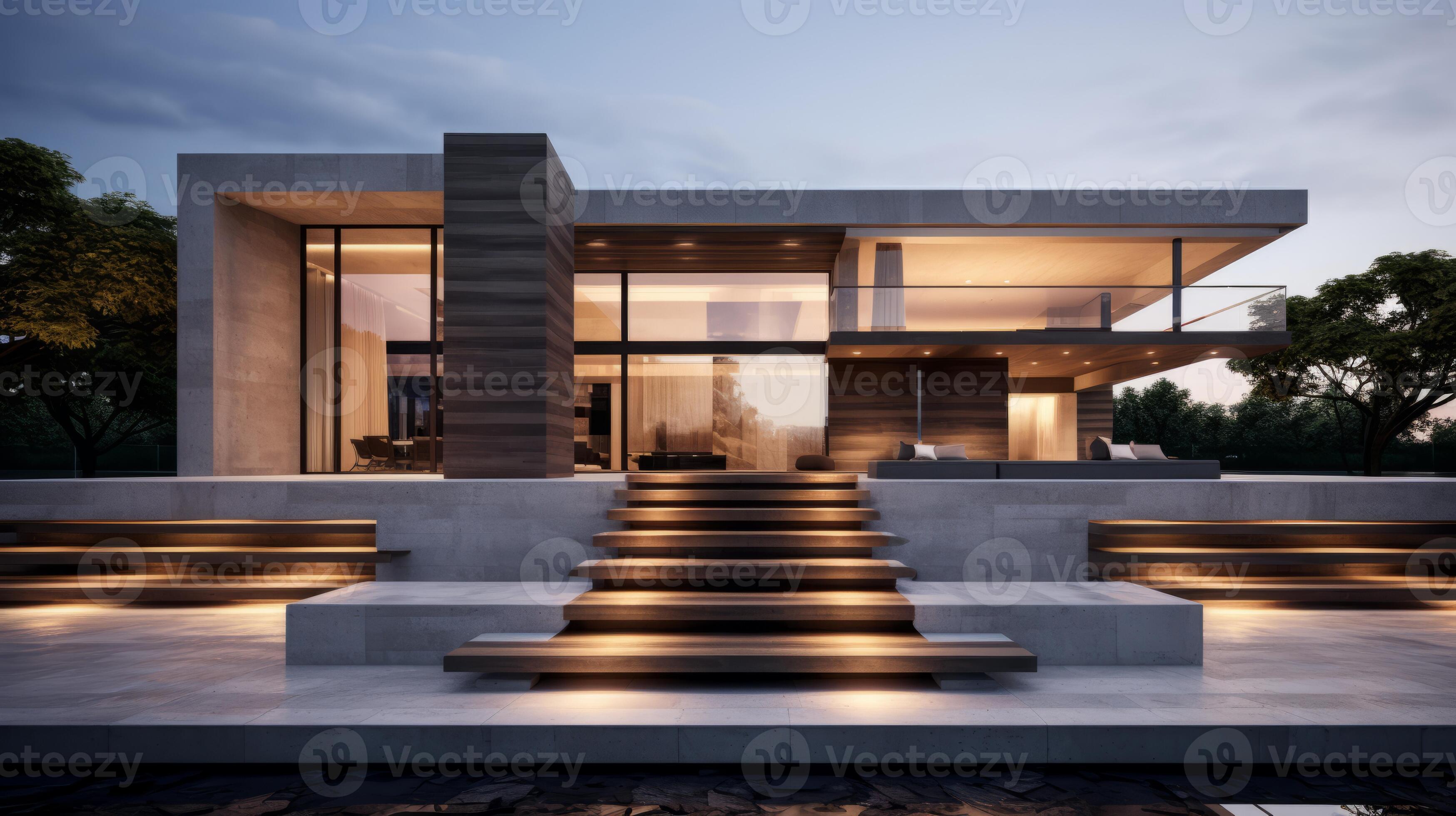 AI generated Architectural theme highlighting design. Generative AI ...