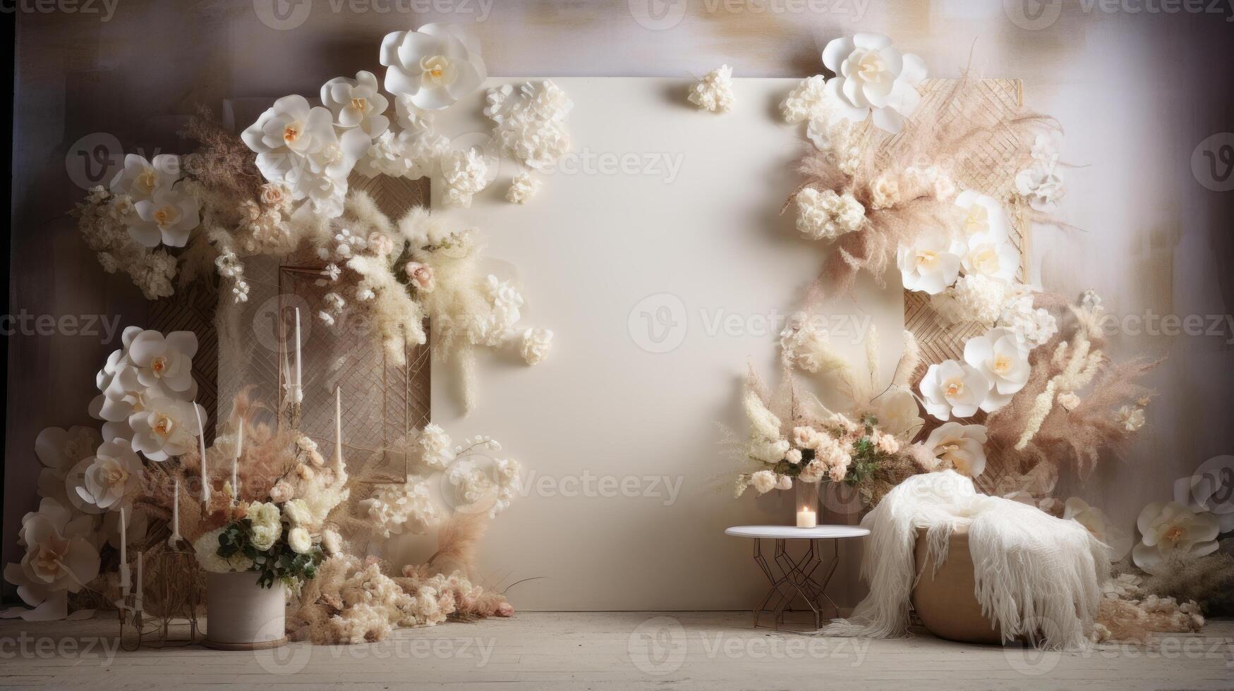 AI generated Chic backdrop for captivating presentations. Generative AI ...