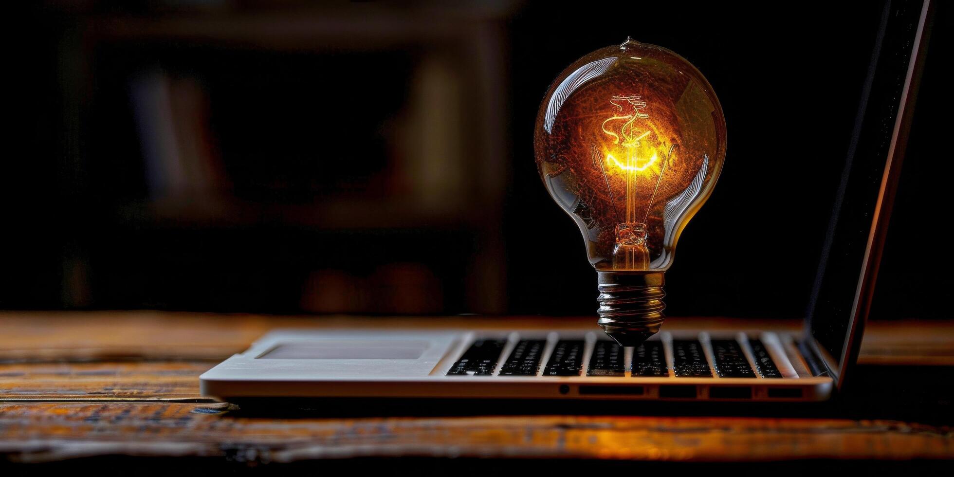 Computer Light Bulb Stock Photos, Images and Backgrounds for Free Download