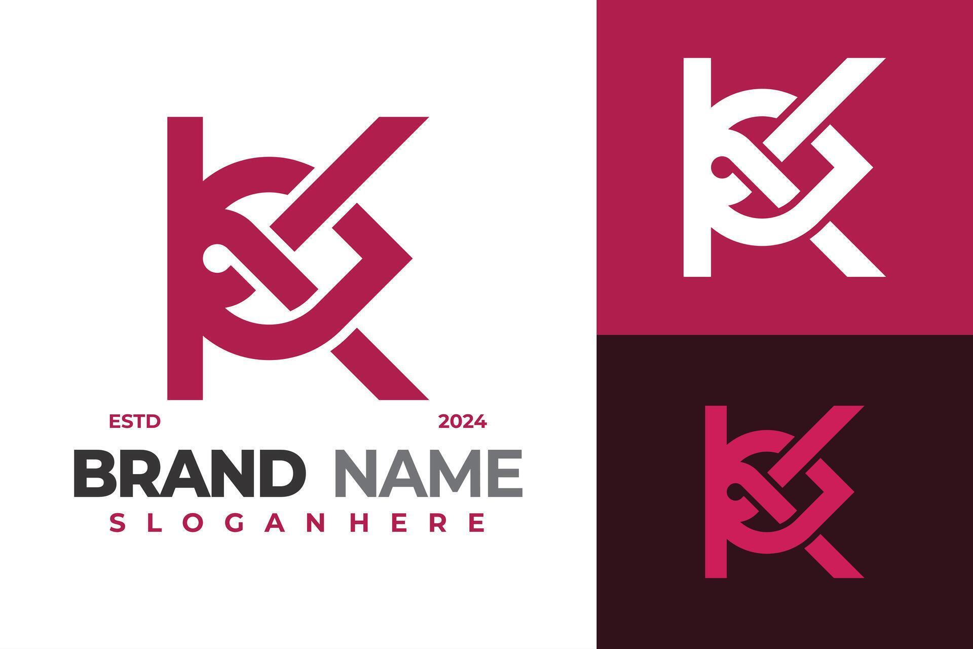 Letter K Knot Logo Design Symbol Icon Illustration 43179539 Vector Art At Vecteezy