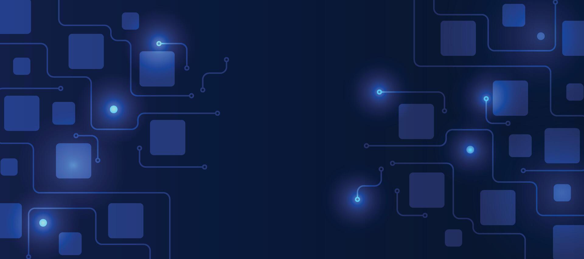 Square technology background with hexagonal elements 43180479 Vector ...