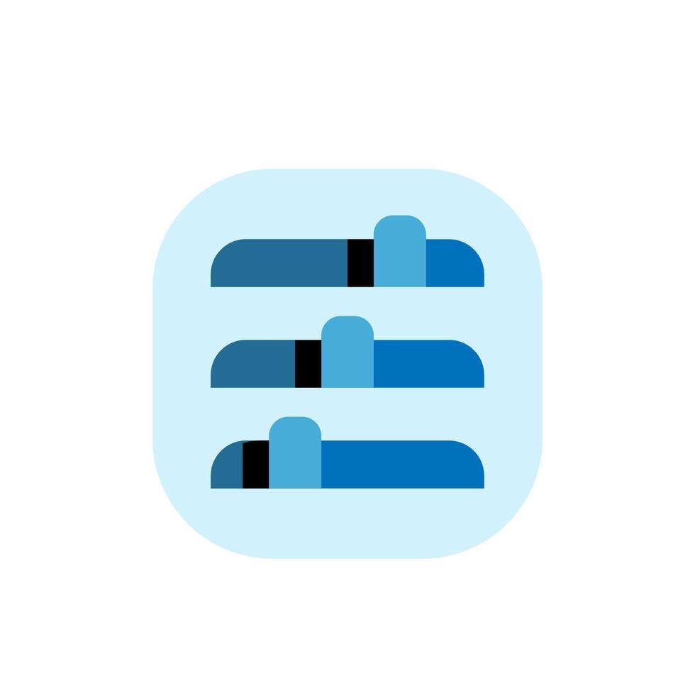 Setting Button Concept Illustration Flat Design Icon Ui 43184469 Vector Art At Vecteezy