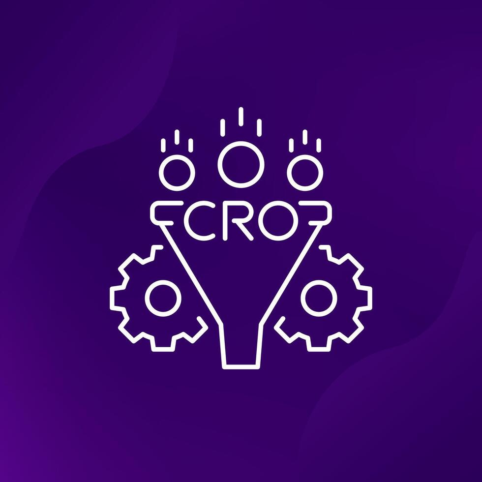 CRO line icon, Conversion rate optimization 43195108 Vector Art at Vecteezy CRO line icon, Conversion rate optimization 43195108 Vector Art at Vecteezy
