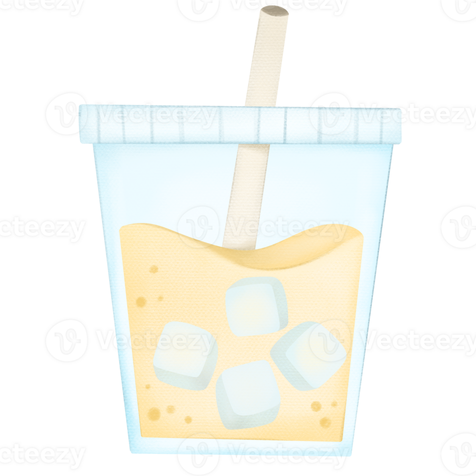Orange Juice Watercolor Art Illustration 43198141 Png